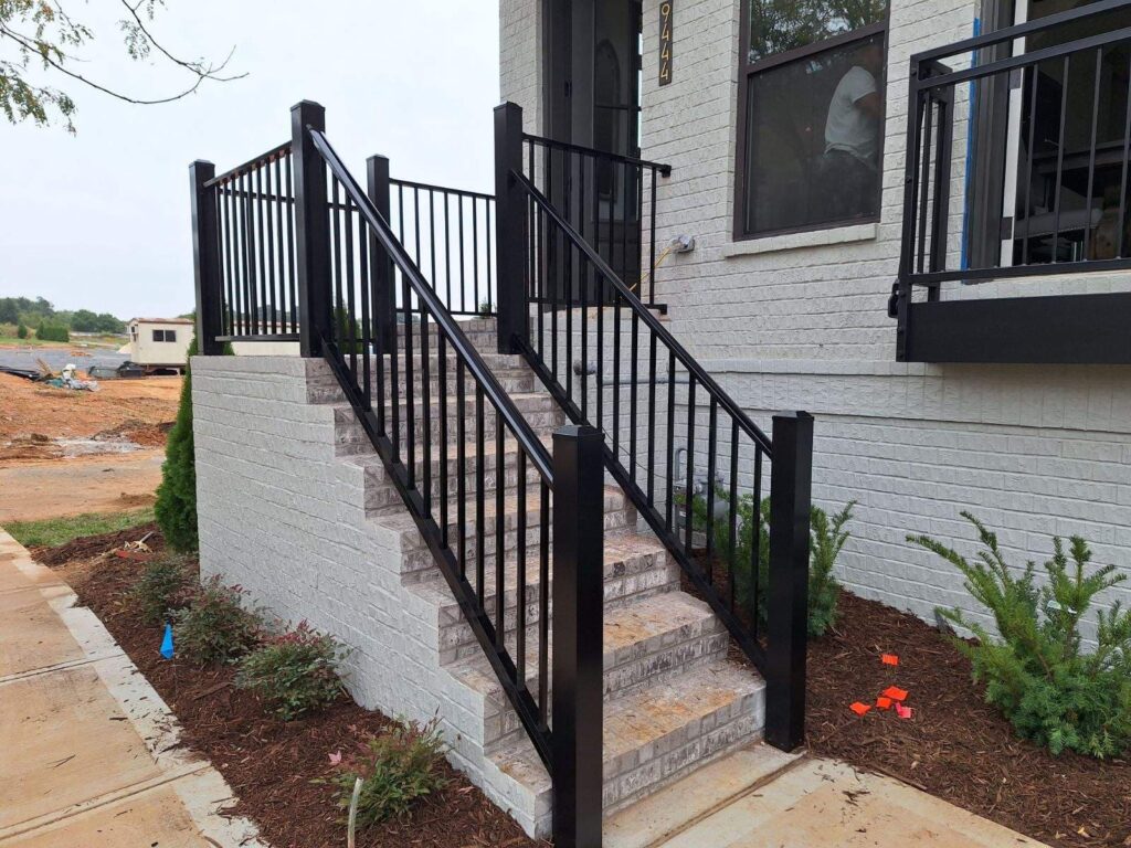 Powder Coated Aluminum Handrails | Diversified Enclosures